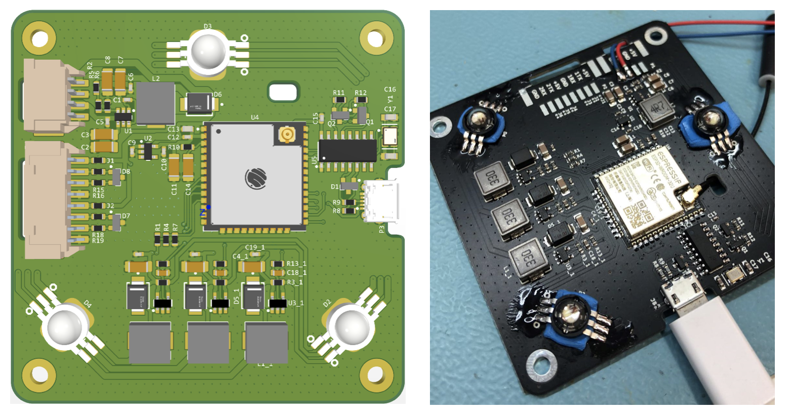 FlyinDiamonds: Light Show Controller Based on ESP32 | Espressif Systems